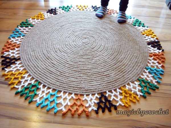 MagicByCrochet - Jute Rugs, Crochet patterns, Cross stitch patterns ...
